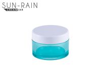 China PETG Clear cosmetic jars 5g 15g customized size face care empty cosmetic jar SR-2387 for sale