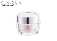China SR-2393A Plastic Cosmetic Jars , ABS / PE / PP / Acrylic cosmetic containers and jars for sale