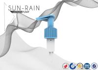 China Out spring plastic lotion dispenser pump ribbed aluminum closure 24/410 SR309 for sale