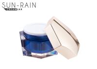 China High end acrylic plastic cosmetic jars packaging 30ml 50ml ABS lid jar bottle SR23A2 for sale