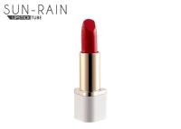China Plating Tri-Prism Empty Lipstick Tubes Luxury Plastic Lipstick Containers SM001 for sale