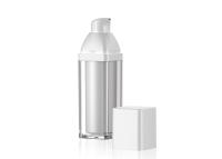 China Acrylic Airless Pump Bottle 15ml 30ml 50ml Pp Inner Bottle For Cosmetic SR2159 for sale