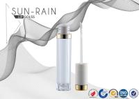 China Acrylic Transparent Empty Lip Balm Tubes Lipstick Storage Container With Light SM005 for sale