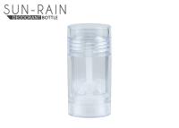 China Plastic Round 30ml Empty Deodorant Containers , Plastic Cosmetic Packaging SR1002A for sale