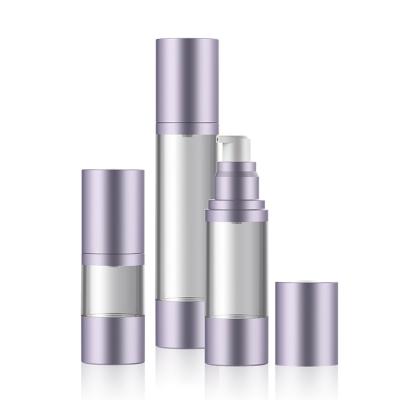 China Alum Airless Pump Bottle AS Body Bottle Packaging  SR-2108 for sale
