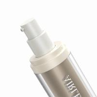 China PMMA double wall thick airless bottle squeeze pump 15ml 30ml 50ml for sale