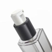 China Empty 30ml Frosted Glass Face Oil Serum Bottle Packaging 30ml Glass Pump Cosmetic Serum Oil Dropper Bottle for sale