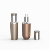 China Luxury MS ALU materials 15ml 30ml 50ml cosmetic skincare packaging plastic lotion bottle for sale