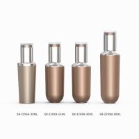 China Luxury MS ALU materials 15ml 30ml 50ml cosmetic skincare packaging plastic lotion bottle for sale