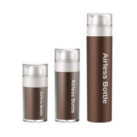 China PETG Material Airless Foundation Pump Bottle 30ml 50ml 100ml Empty Containers SR-2151A for sale