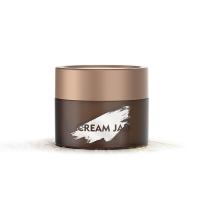 China Refillable All Plastic Pp Cream Jars 3 Oz Cosmetic Jars Double Wall Cosmetic Jars for sale