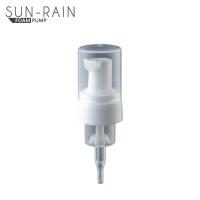 China White Pp Foam Soap Pump 30/400 Shampoo Foaming Sprayer Dispenser SR502 for sale