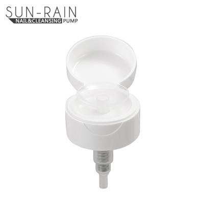 China Custom Nail Polish Remover Pump For Empty Cleaning Bottles SR-702C for sale
