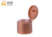 China Round Plastic Flip Top Caps , Plastic Bottle Cap Dispenser 24/410 28/410 SR204C for sale