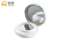 China Empty Acrylic Face Powder Compact  , BB Cushion Case 15g White Compact SF0808D for sale