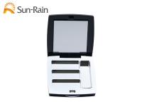 China Custom Black Private Label Eyeshadow Palette Cosmetic Packaging SF0805A for sale
