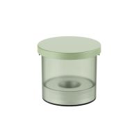 China Customized Empty PET Body Cream Jars Container Pp Material Refillable Airless Cosmetic Jar for sale