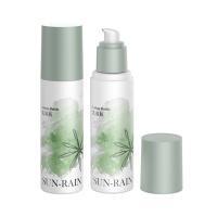 China Beauty Custom Single Wall Green Cosmetic Serum Lotion Bottle 120ml With Dispenser for sale