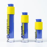 China Fashion 15ml 30ml 50ml Cosmetic Rotating Bottle For Skincare Packaging with Screen Printing for sale