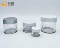 China Plastic Petg Cosmetic Cream Jars Packaging With Big Capacity 5g 15g 30g 100g for sale