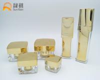 China Cream Plastic Cosmetic Jars Acrylic 5g For Eye Cream Sample Packaging for sale