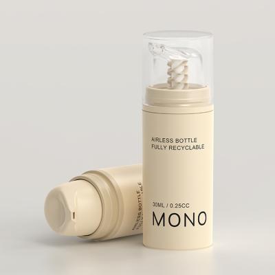 China Airless Lotion Cosmetic Skin Care Packaging Pump Bottle Custom 15ml 30ml 50ml Cosmetic Mini for sale