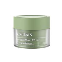China Plastic PP Cosmetic Cream Jars Pots Containers 50ml 100ml 150ml 200ml for sale
