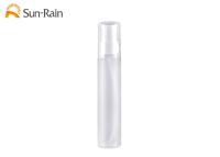 China Empty Pet Lotion Bottle White Clear Cosmetic Packaging With Custom Color for sale