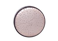 China Pink Round Empty Compact Powder Case Colorful Custom For Cosmetic Makeup for sale