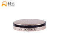 China Pink Round Empty Compact Powder Case Colorful Custom For Cosmetic Makeup for sale
