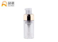 China 30ml 50ml Cosmetic Pump Spray Bottle Plastic Petg 0.3mm Discharge Rate for sale