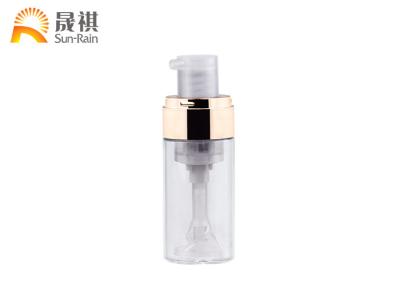 China 30ml 50ml Cosmetic Pump Spray Bottle Plastic Petg 0.3mm Discharge Rate for sale