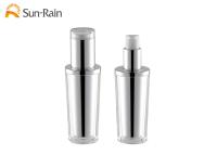 China MS acrylic lotion pump bottle 30ml decorative silver cosmetic bottle SR2295 for sale