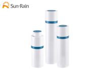 China Plastic rotary cosmetic bottle airless pump serum bottle 15ml 30ml 50ml for sale
