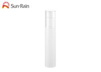 China White Airless Cosmetic Bottles Sr2109b , Pp Smooth Empty Lotion Bottles for sale