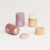 China Customized 15g Rotate Lip Gloss Lip Mask Lip Plastic Blush Stick Solid Balm Deodorant Tube Makeup Container Pp Sealed Lipstick Bottle for sale