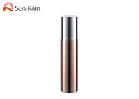 China Luxury Petg  Airless Lotion Pump Bottles 30ml 50ml Round Shape For Skin Care for sale