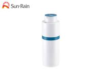 China Round Rotating Airless Pump Bottle Vacuum Plastic White Color For Lotion for sale