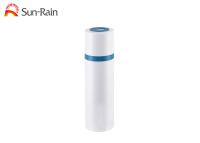 China Round Rotating Airless Pump Bottle Vacuum Plastic White Color For Lotion for sale