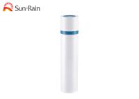China Round Rotating Airless Pump Bottle Vacuum Plastic White Color For Lotion for sale