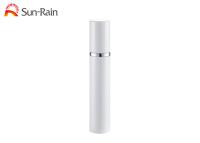 China White 15ml 30ml 50ml Cream Pump Bottle Packaging For Cosmetics Alum Cap for sale
