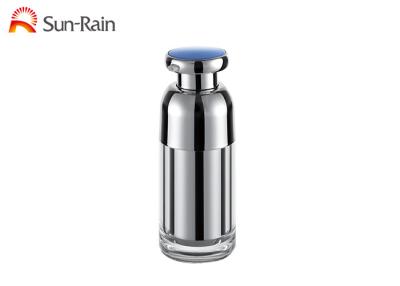China ABS Empty Cosmetic Airless Serum Bottle Personal Skin Care EDM/OEM Service for sale