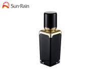 China Small Sqaure Flat Lotion Pump Bottle , Acrylic Cosmetic Face Cream Bottle SR-2261 for sale