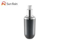 China Black Round Empty Makeup Containers 30ml Small Cosmetic Containers With Lids for sale
