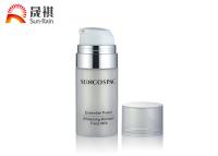 China Pp / Pet Airless Treatment Pump Bottle 30ml Frosted Cosmetic Face Cream Packaging SR2104 for sale