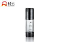 China AS Material Black Airless Pump Bottle For Personal Care Cream SR-2108G for sale
