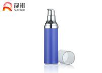 China SR-2111A Customized PP Blue Lotion Pump Bottle , Airless Cream Jar 15ml 25ml 30ml for sale