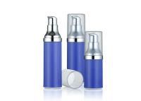 China SR-2111A Customized PP Blue Lotion Pump Bottle , Airless Cream Jar 15ml 25ml 30ml for sale