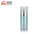 China Clear Palegreen Airless Bottle AS Airless Cosmetic Packaging 30ml 50ml SR-2179A for sale