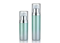 China Clear Palegreen Airless Bottle AS Airless Cosmetic Packaging 30ml 50ml SR-2179A for sale